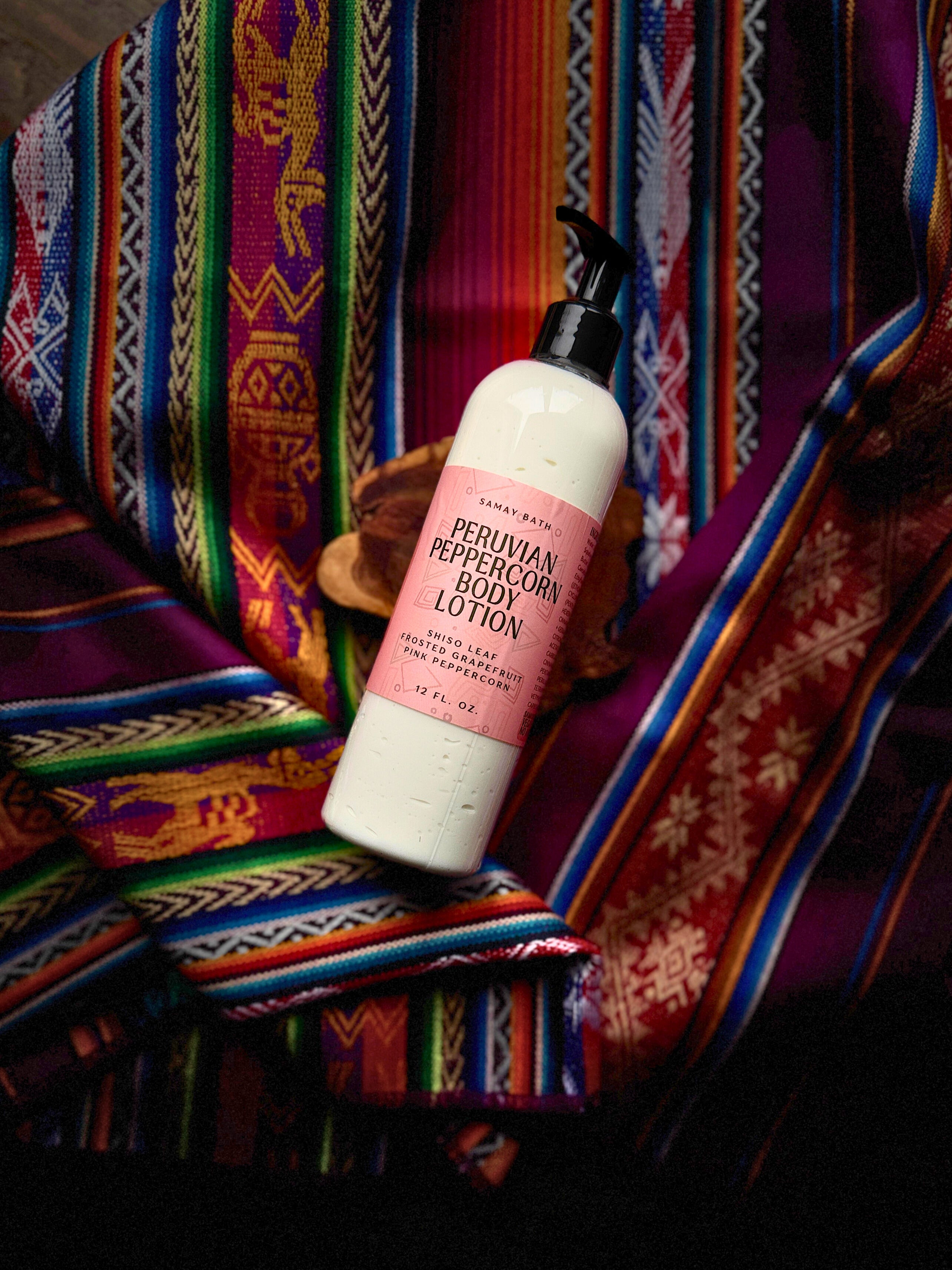 Peruvian Peppercorn Body Lotion – SAMAY